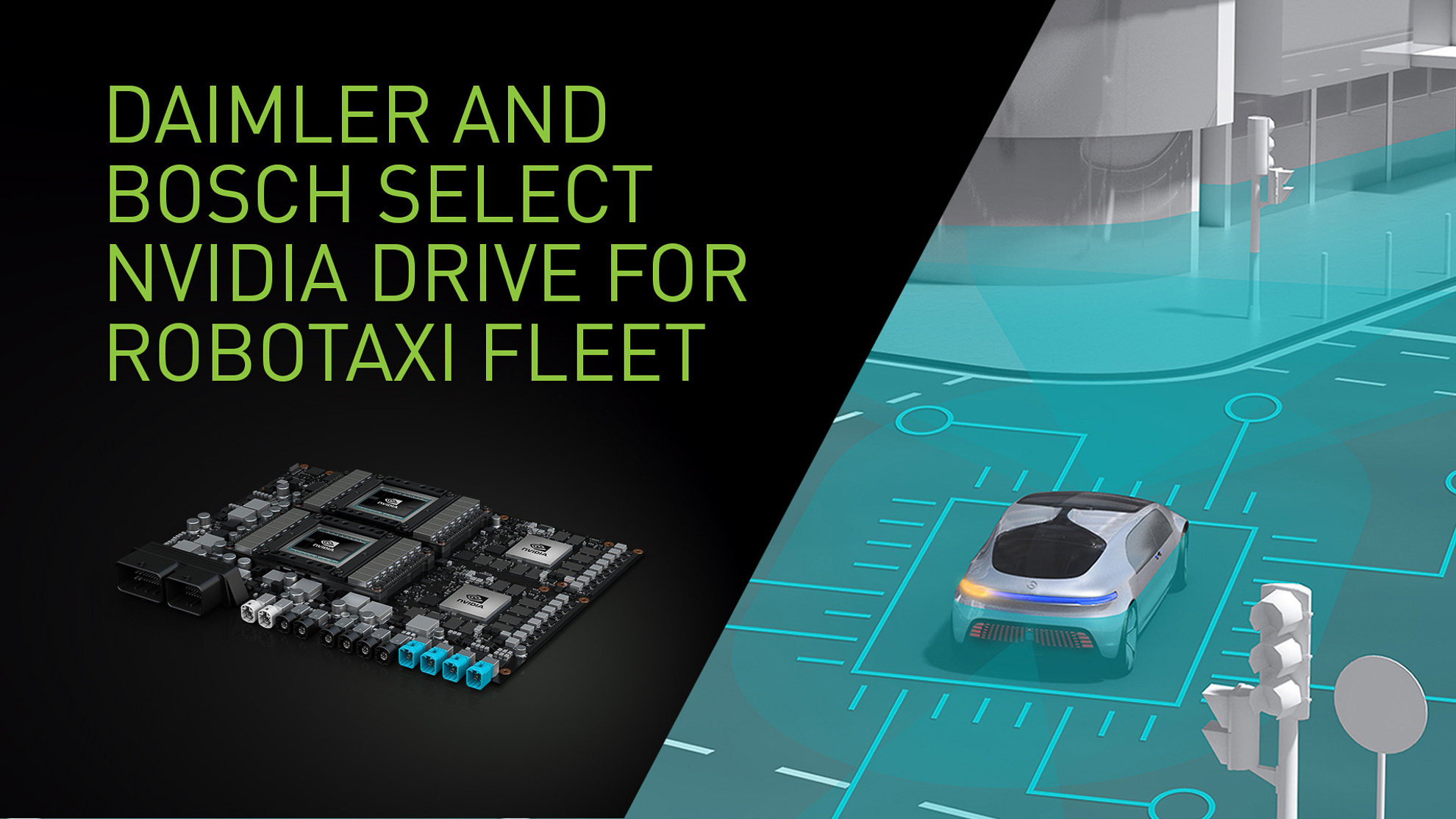 ボッシュとダイムラー、NVIDIAのDRIVE PEGASUSを採用したAI搭載ECUを共同開発 - Car Watch