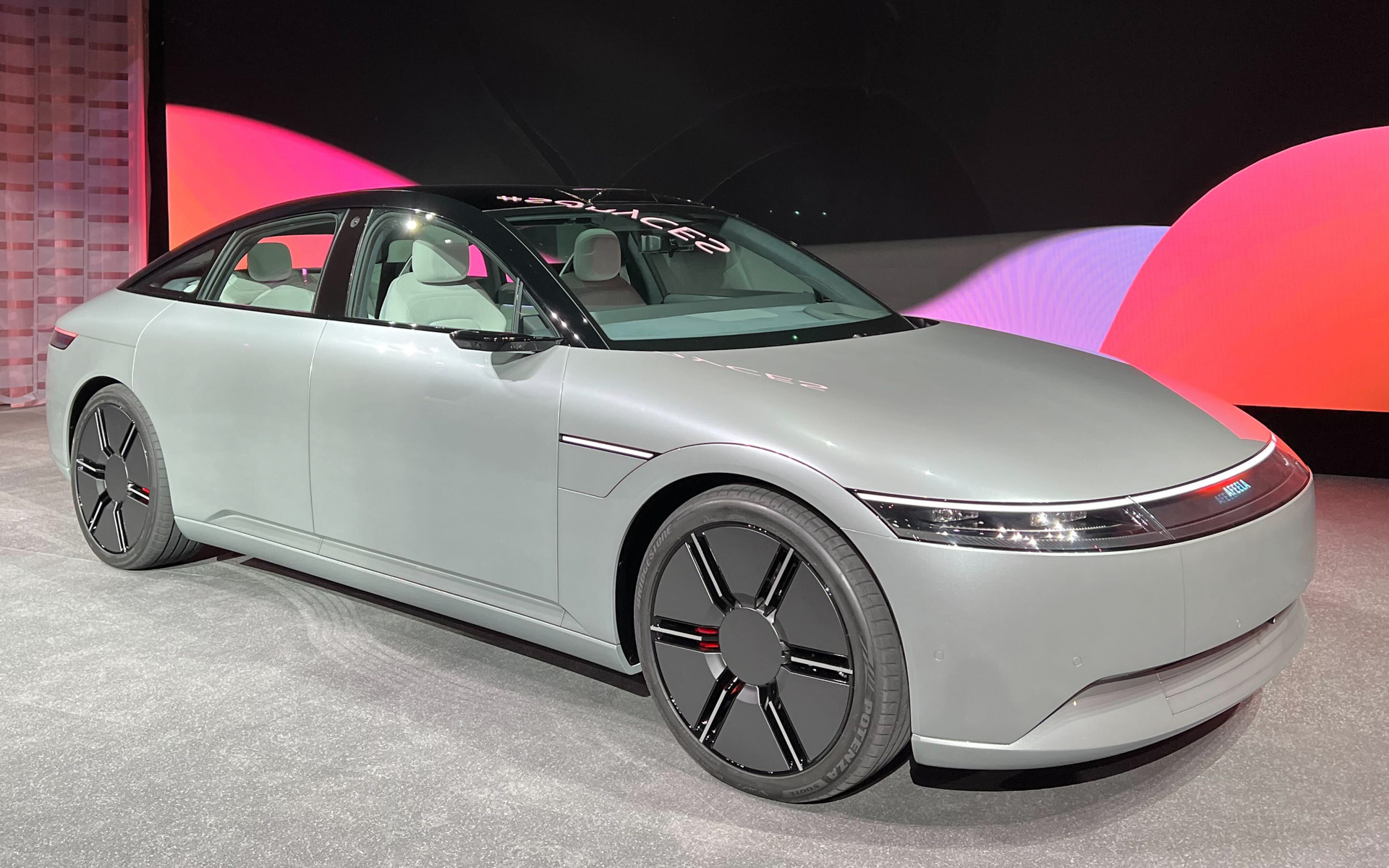 ソニー・ホンダモビリティ、2025年発売予定の新型EVプロトタイプ世界初公開 新ブランド「アフィーラ」発表 - Car Watch