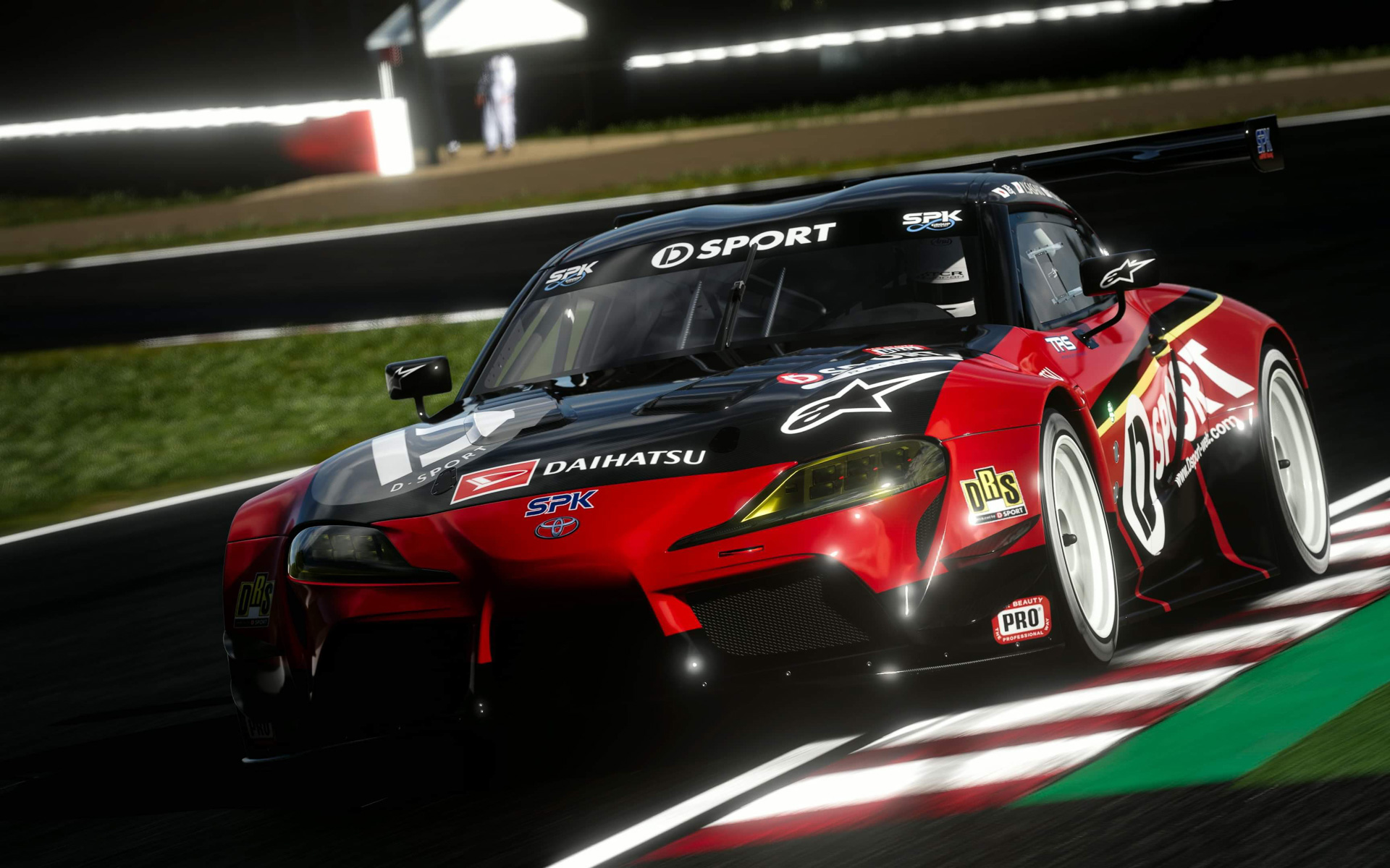 ダイハツ×SPK、「e-Motorsports大会 真剣勝負 メーカー対抗戦」をGRスープラで制す - Car Watch