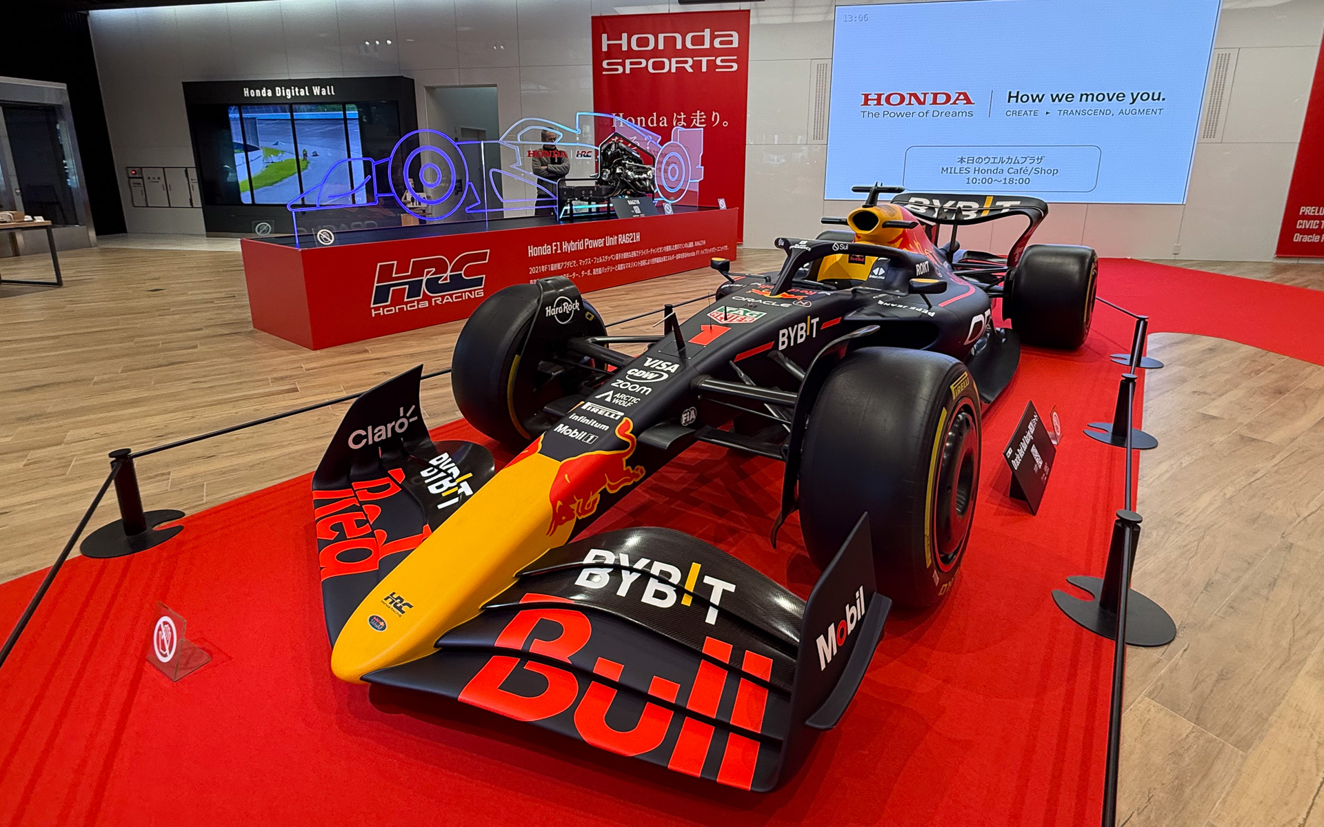 2021年F1アブダビGPで逆転チャンピオンを獲得したホンダF1パワーユニット「RA621H」を至近距離で 1月27日まで展示中 - Car ...