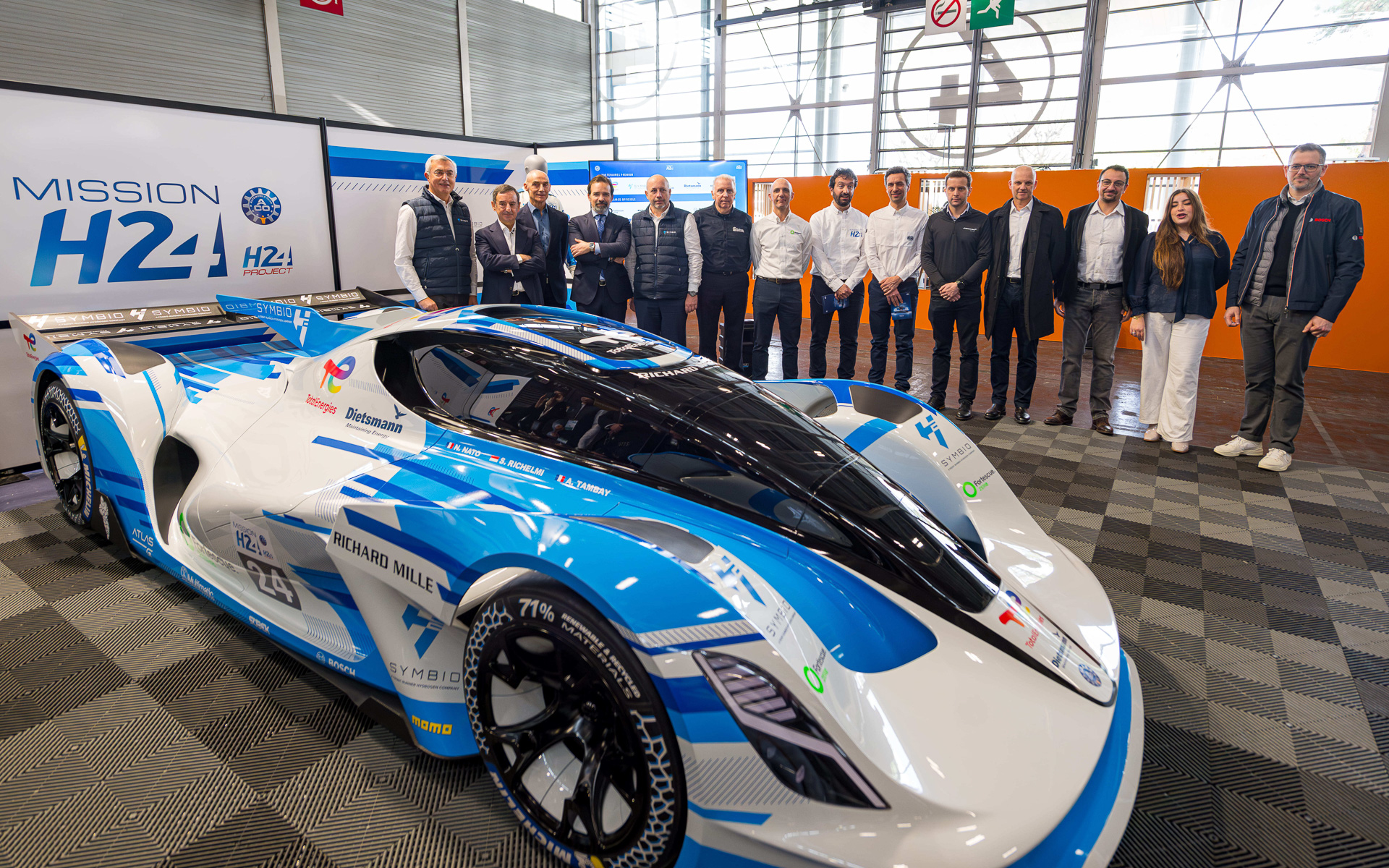 [画像]ル・マン24時間を運営するACO、液体水素ハイブリッドレーシングカー「H24 EVO」公開 トヨタの参戦はあるのか？ / (2/7 ...