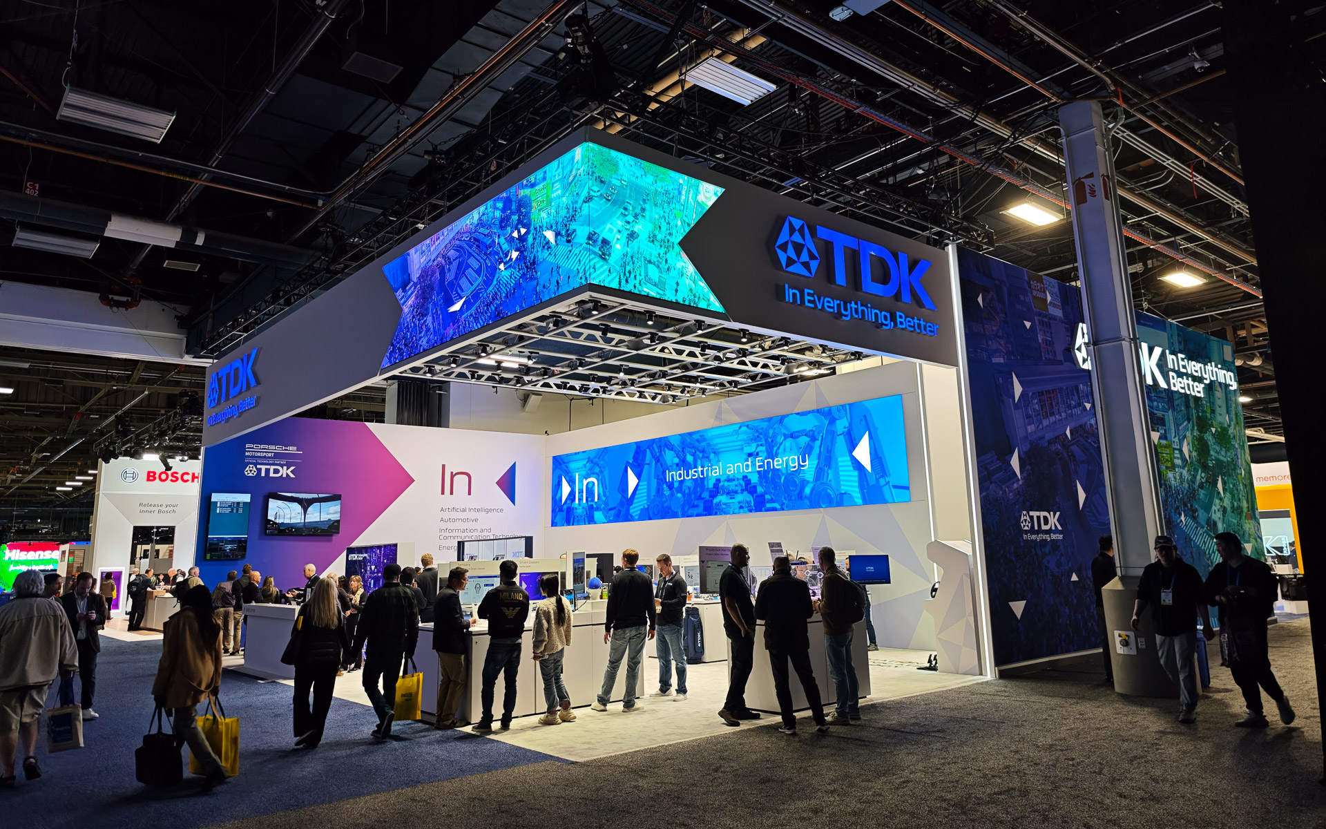 TDK、「TMRセンサー」や「ハプティックセンサー」などを活用した車載ソリューションをCES2026に出展 - Car Watch