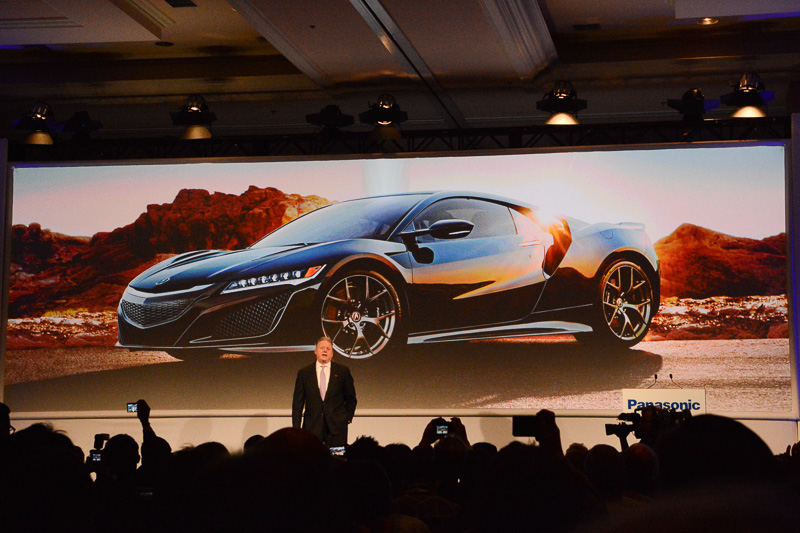 【CES 2016】新型「NSX」にPanasonic Automotiveの最新オーディオシステム「ELS Studio Premium ...
