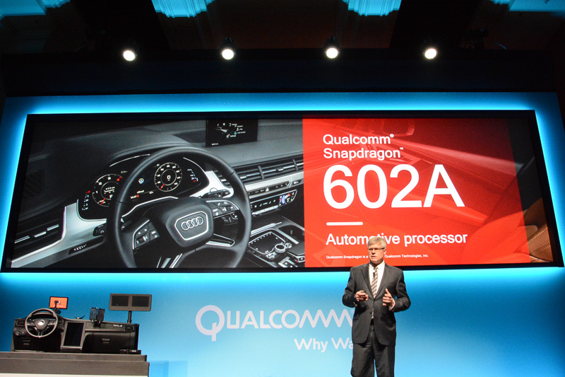 【CES 2016】Qualcommの「Snapdragon 602A」を採用した「Audi A5」が2017年に登場、LTE ...