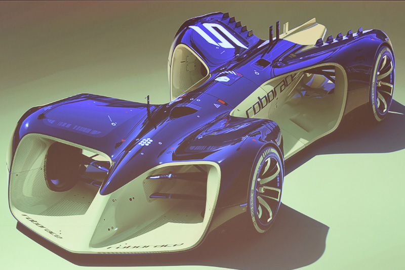 【GTC 2016】NVIDIAのDRIVE PX 2を搭載し、自律自動運転でロボカーレースを行なう「ロボレース（ROBORACE ...